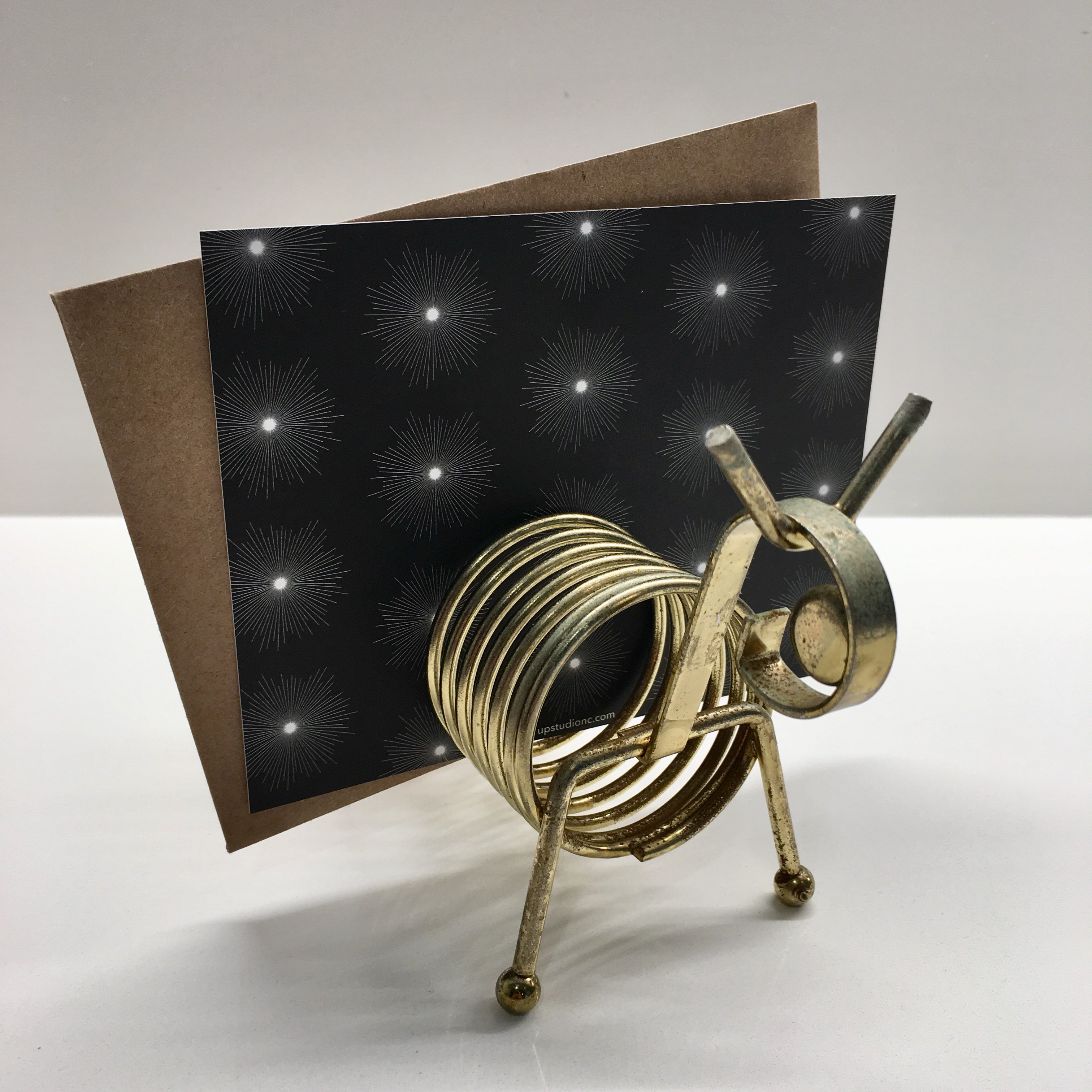 Vintage: Brass Coil Animal - UPstudio